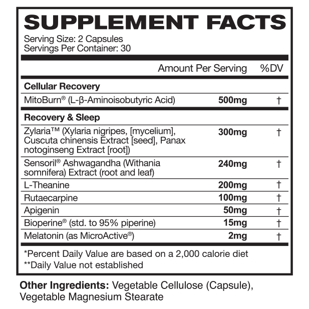 Sleep + Recover | Optimize Nighttime Recovery - Astroflav